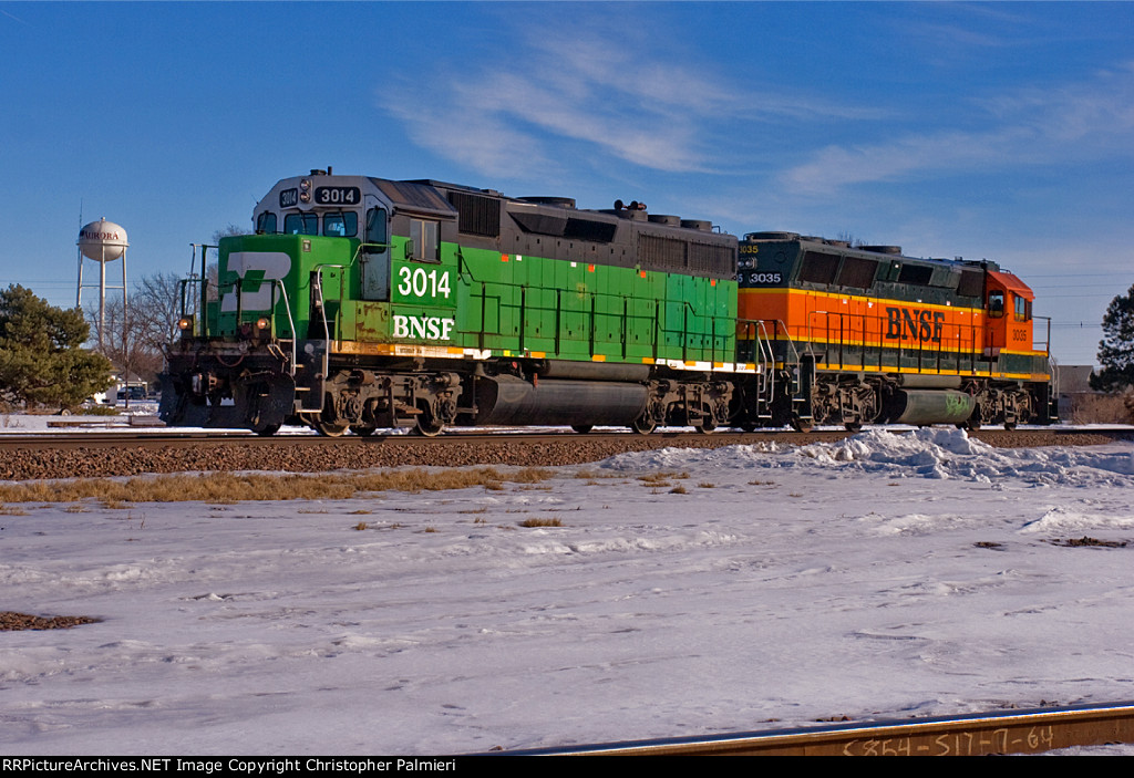 BNSF 3014 and BNSF 3035